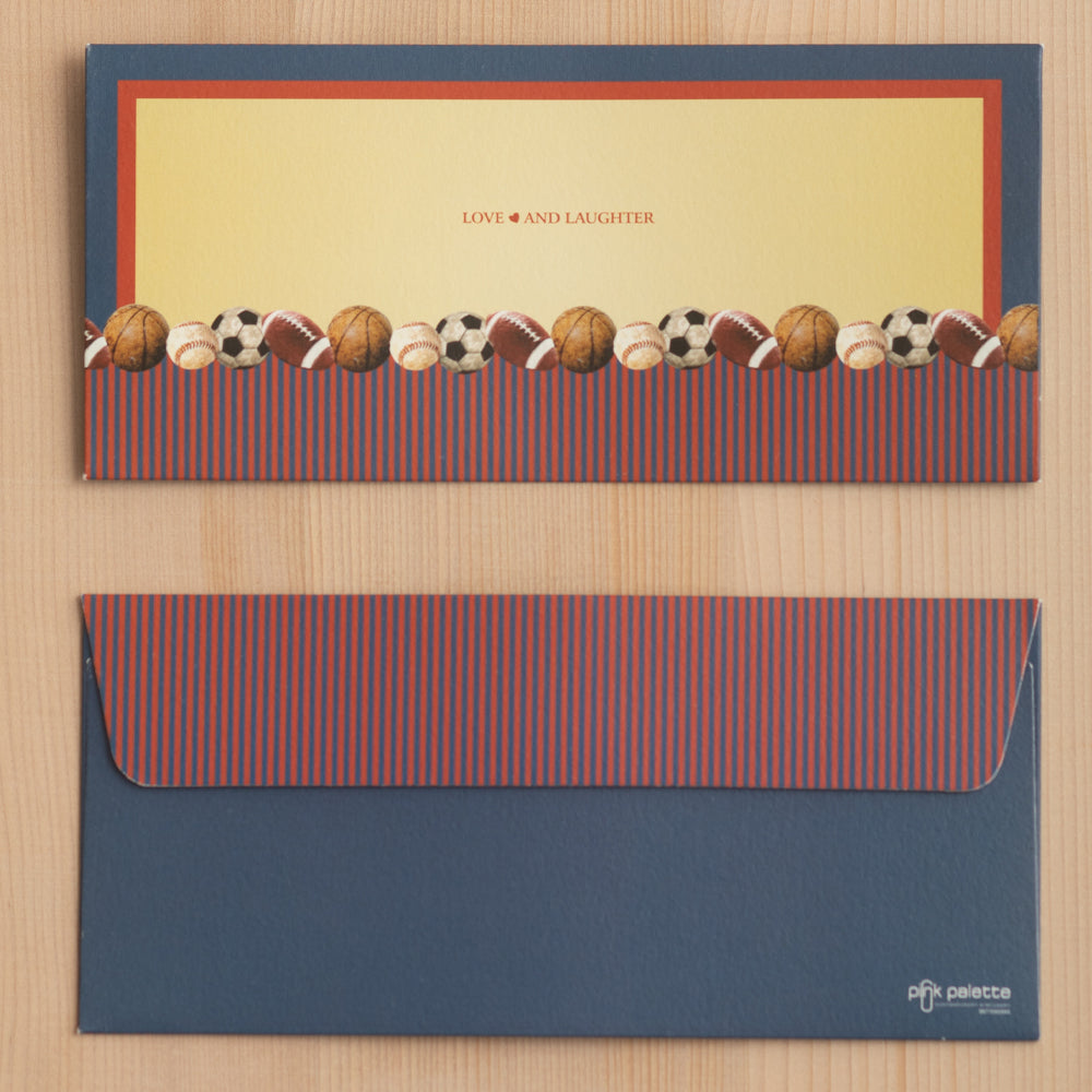 Yellow And Navy Blue Football Kids Money Envelope - Set of 10 – Pink ...