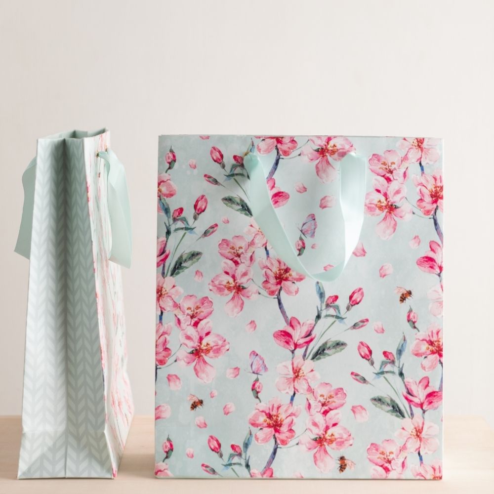 Assorted Floral Gift Bags - Set of 6 – Pink Palette Stationery