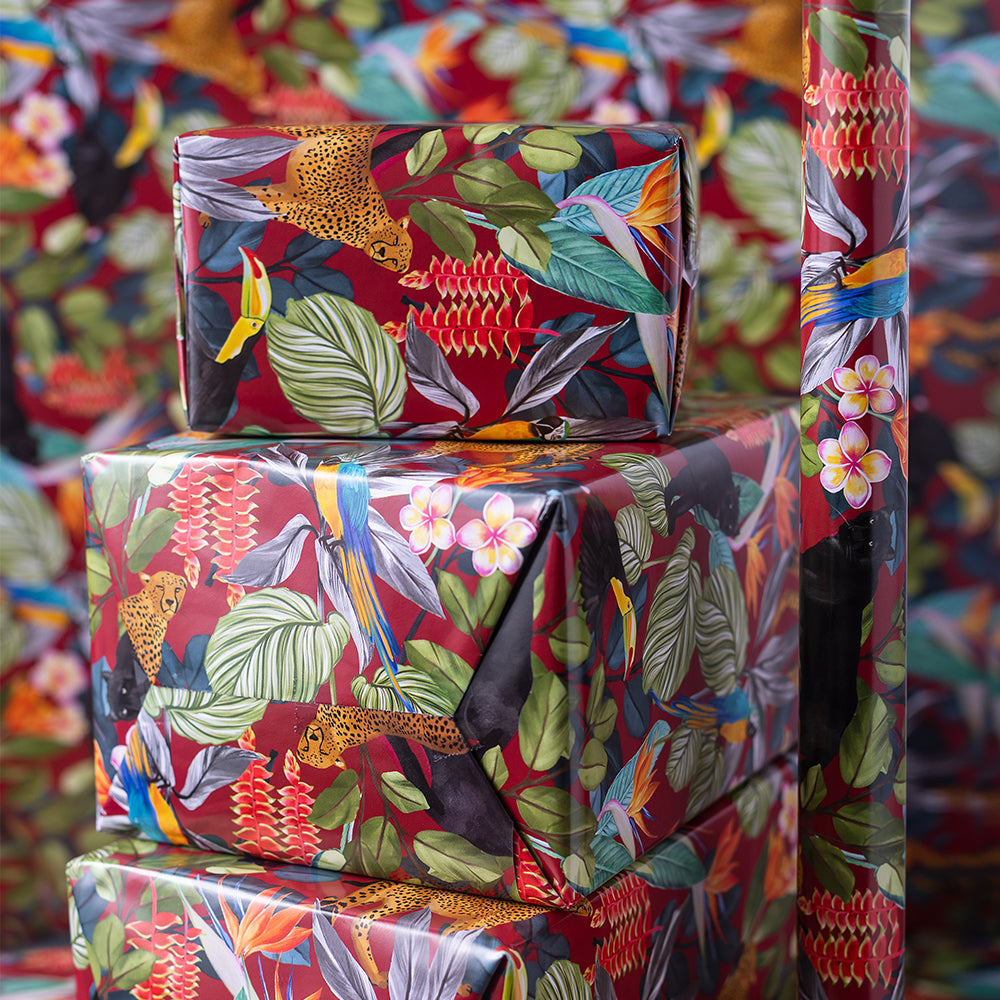 Greenwood Glory Wrapping Paper - Set of 20 / Set of 40 – Pink Palette ...