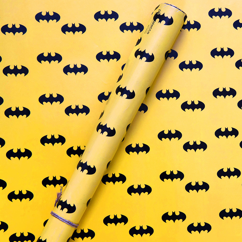 Yellow Batman Kids Wrapping Paper - Set of 20 / Set of 40 – Pink ...