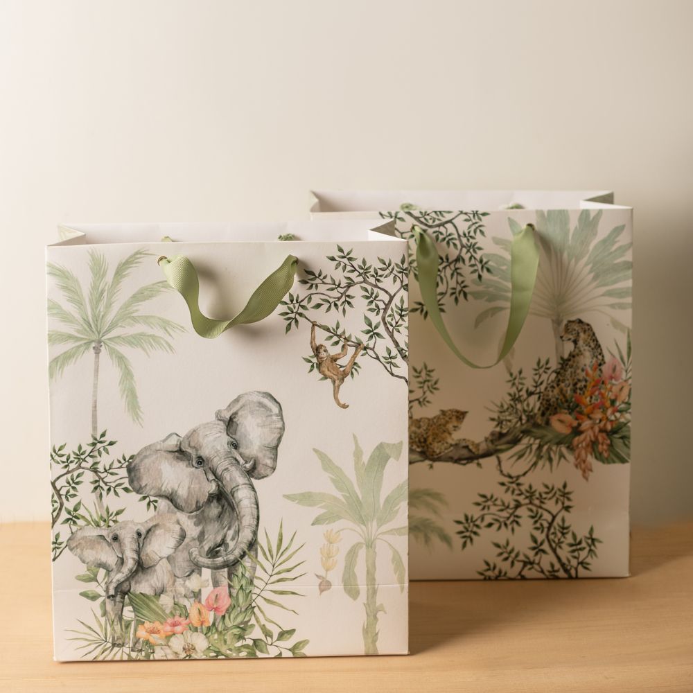 Lionel Animal Safari Gift Bags - Set of 5 – Pink Palette Stationery